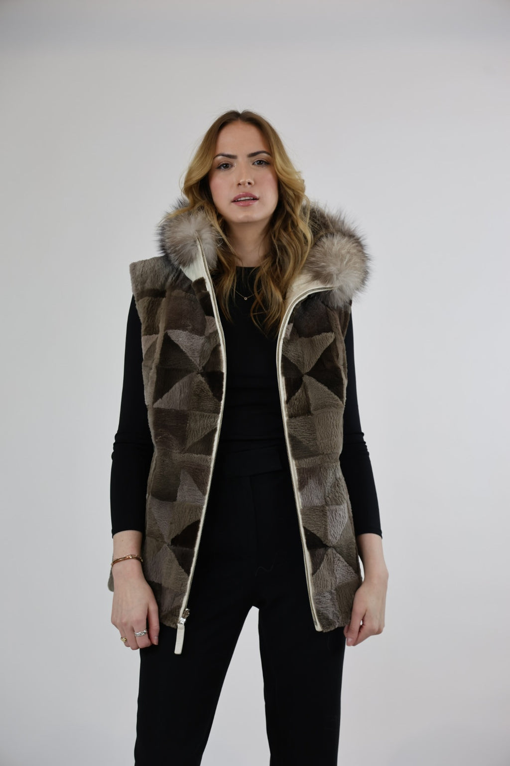 Edgehill Upcycled Peruvian Denim - Brown Sheared Beaver – FURB Upcycled